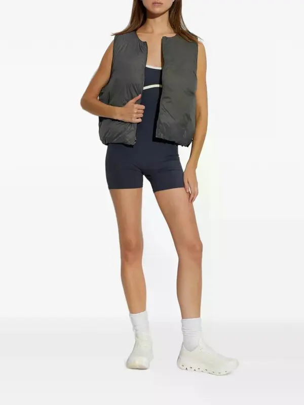 RETHINKIT STUDIOS Insulated Logo-embroidered Reversible Gilet