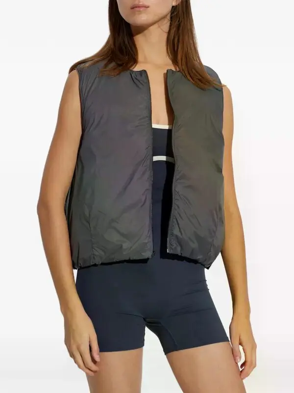 RETHINKIT STUDIOS Insulated Logo-embroidered Reversible Gilet