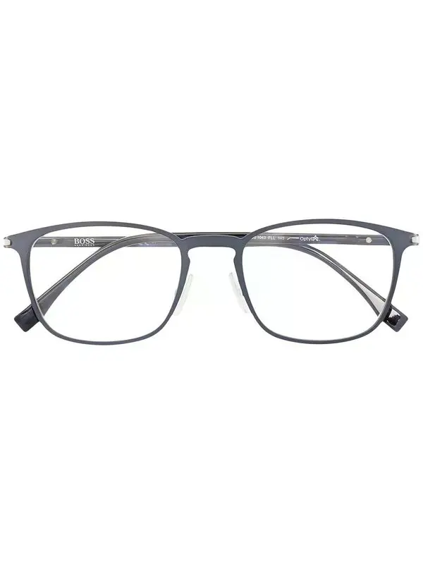 BOSS Rectangle Frame Glasses