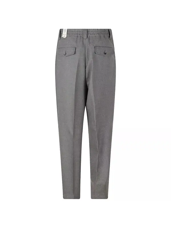 LBM Pleated Wool Trousers
