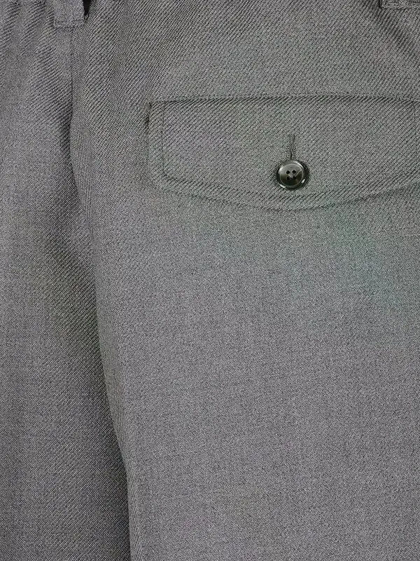 LBM Pleated Wool Trousers