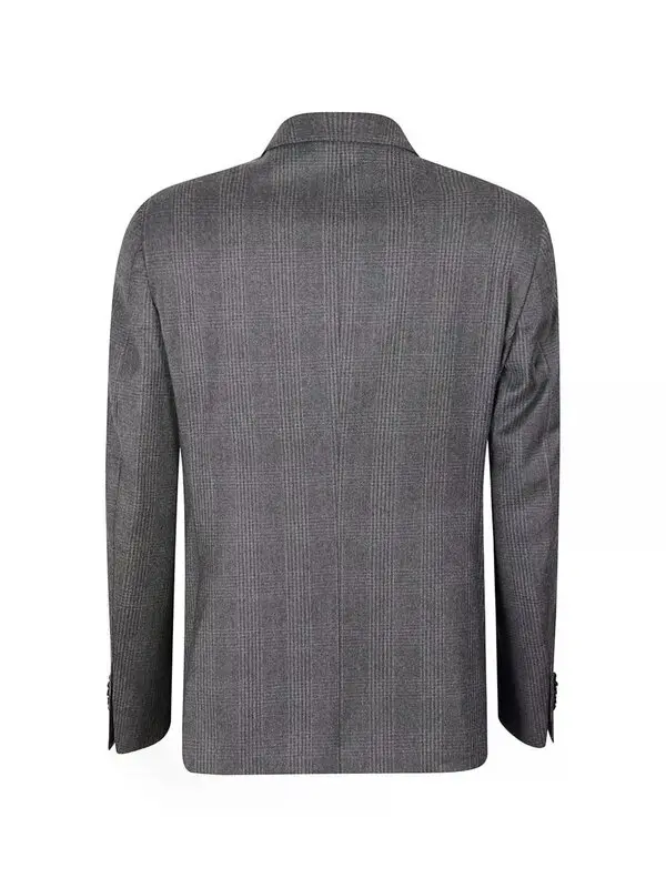 LBM Check-pattern Double-breasted Suit