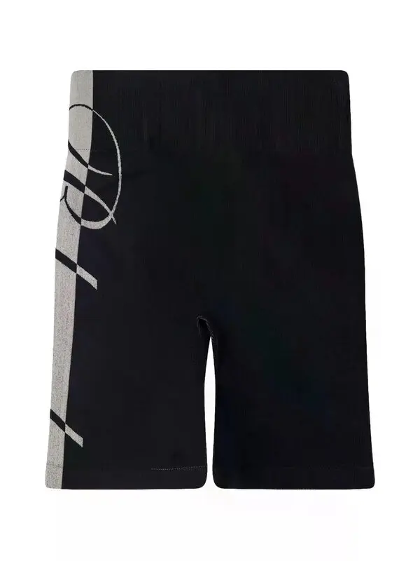 Rhude Logo-print Knitted Shorts