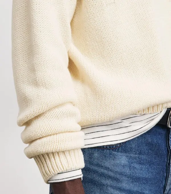 A.p.c. Wool Logo George Sweater