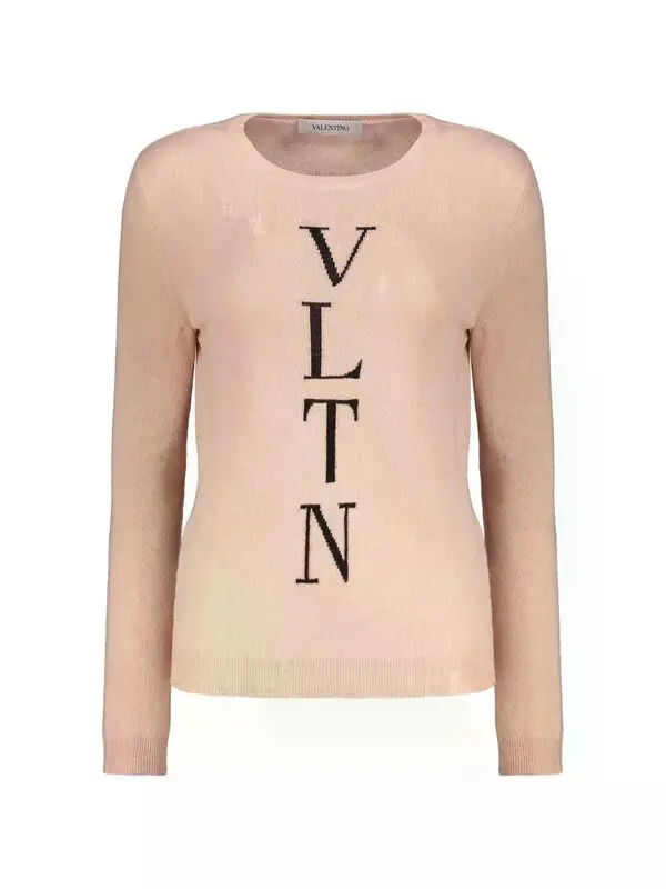 Valentino Garavani Intarsia Sweater - Pink