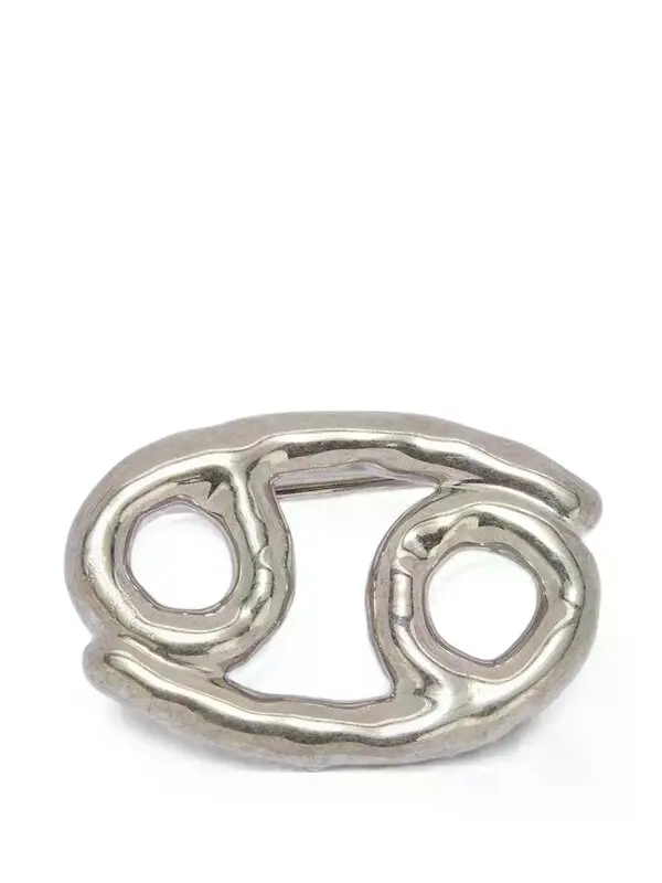JIL SANDER Zodiac Cancer Bag Buckle - Silver