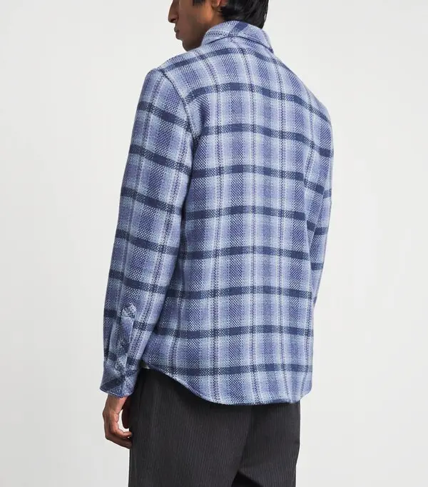 GOD'S TRUE CASHMERE Cashmere Check Uniform Shirt