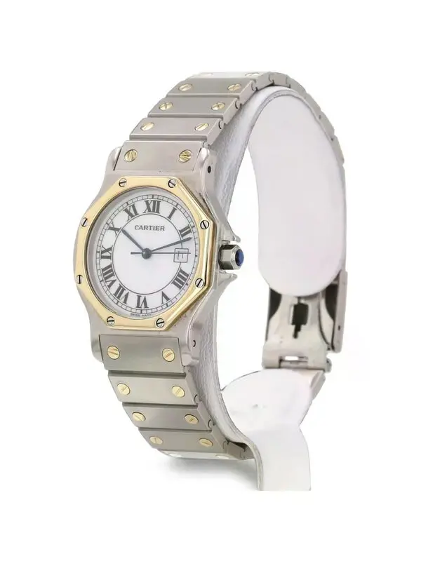 Cartier 1990 Santos Octagonal 29mm Watch