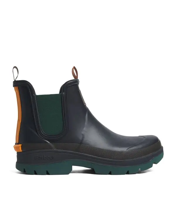 Barbour X Paul Smith Chlesea Wellington Boots - Navy