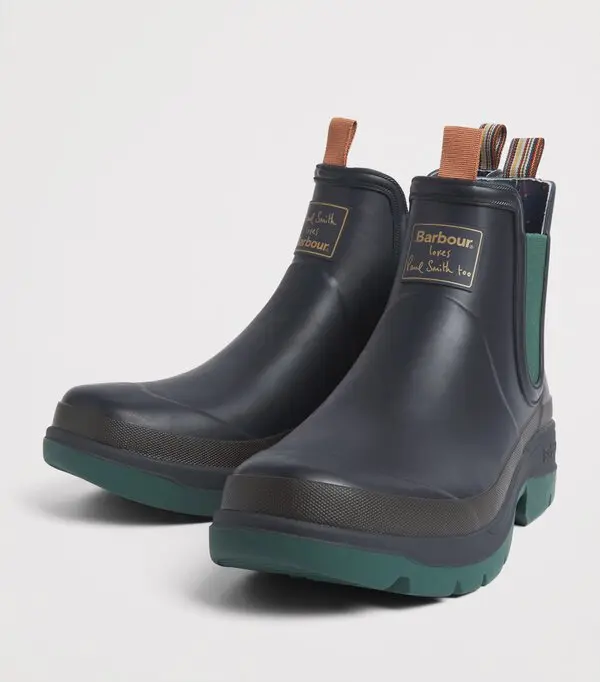 Barbour X Paul Smith Chlesea Wellington Boots