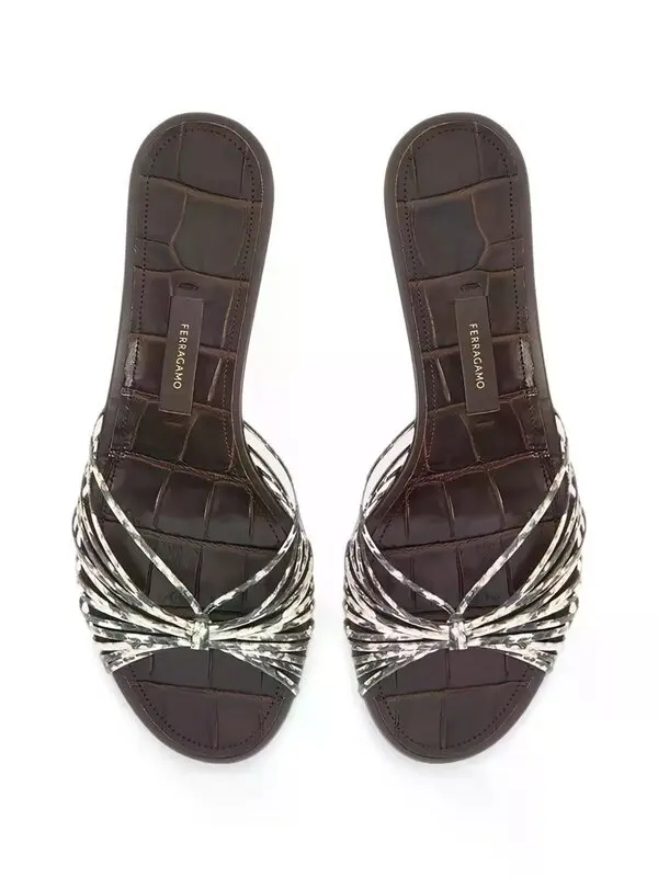 FERRAGAMO Sculptural-heel Pumps