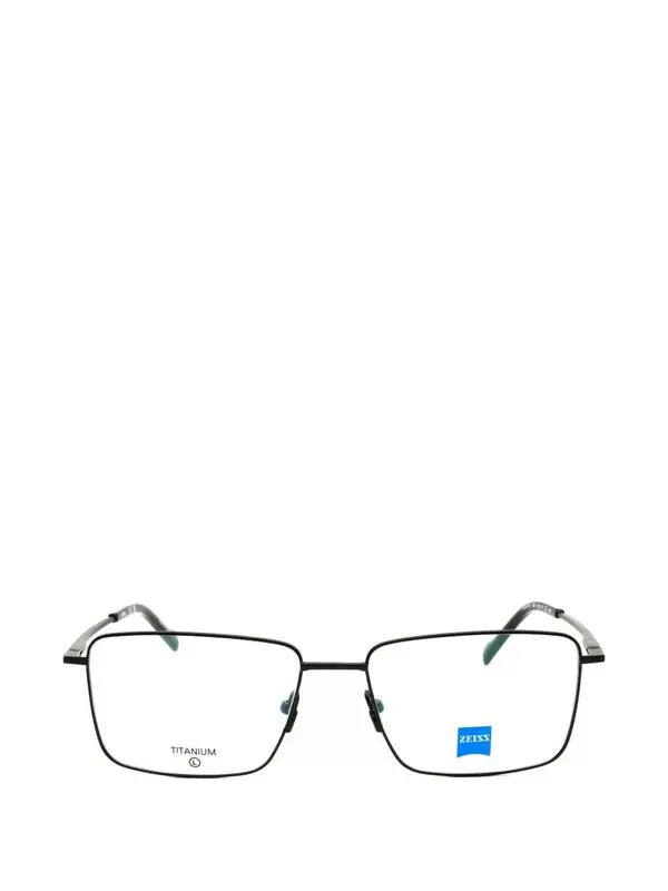 ZEISS Rectangle-frame Titanium Glasses - Black