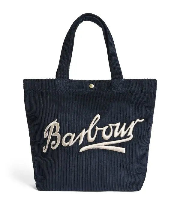 Barbour Mini Corduroy Carrick Tote Bag