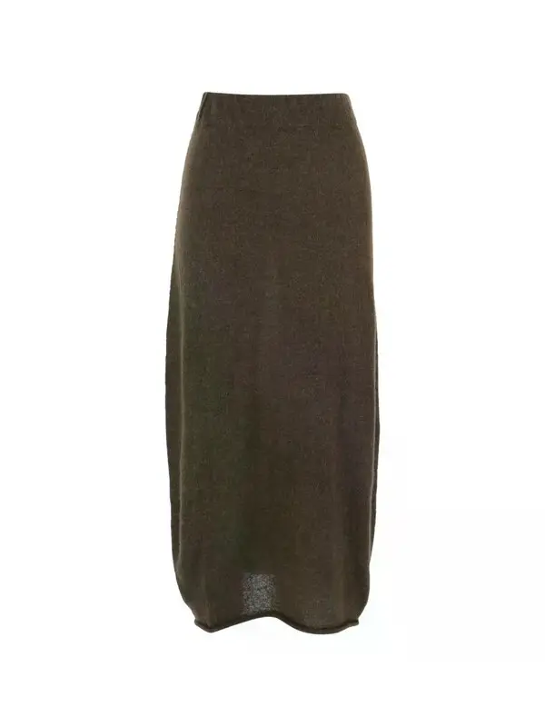 LAUREN MANOOGIAN Fine-knit Elasticated Maxi Skirt