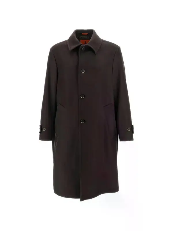 Barena Venezia Auger Belted Button-front Coat