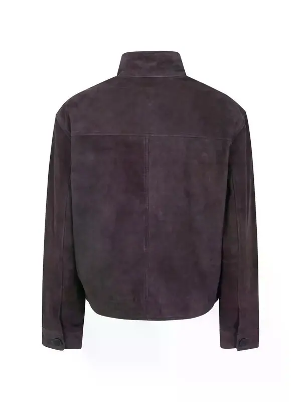JCSOPHIE Praia High-neck Suede Jacket