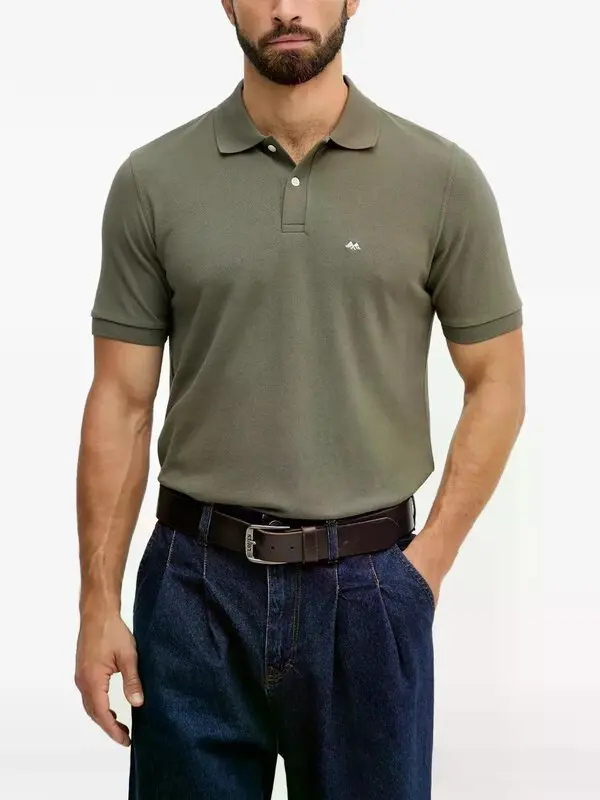 LINDBERGH Logo-embroidered Polo Shirt