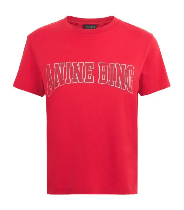 ANINE BING Cotton Shelley T-shirt