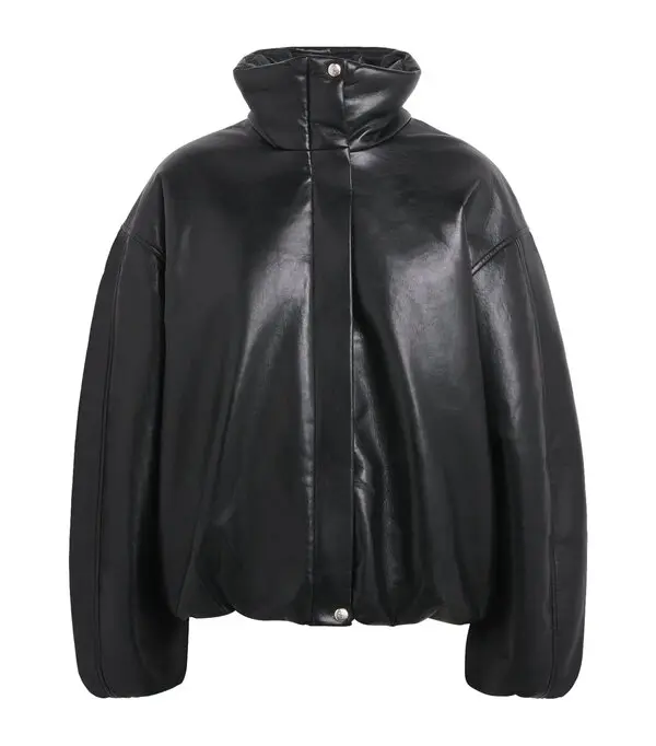 ANINE BING Regenerated Leather Cyrus Jacket