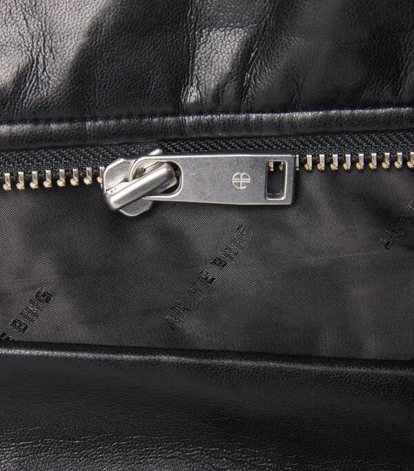 ANINE BING Regenerated Leather Cyrus Jacket