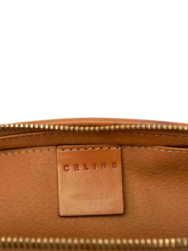 Celine 2000 Macadam Coated Canvas Cosmetic Pouch