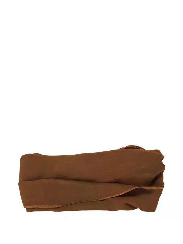 JENNIFER BEHR Kaylee Silk-satin Headband - Brown