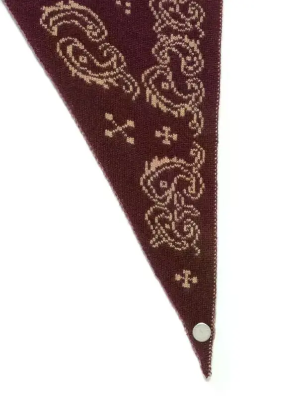 Guest In Residence Paisley-print Scarf