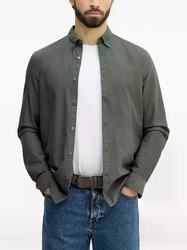 LINDBERGH Button-down Long-sleeve Shirt