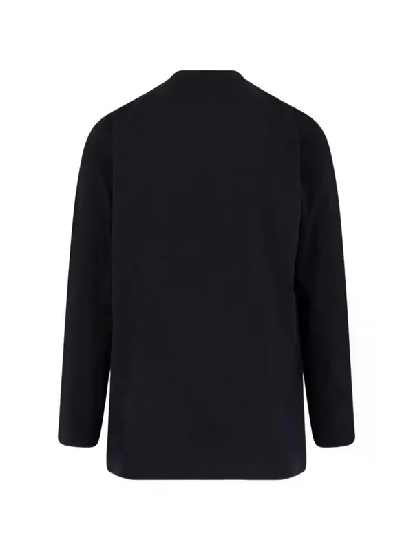 Adidas Y-3 Logo-print Long-sleeve T-shirt