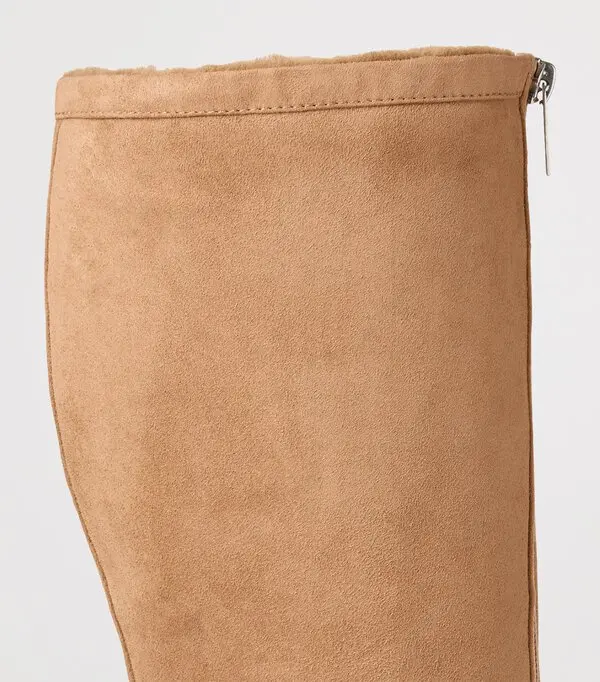 JIMMY CHOO Jozi 85 Suede Knee-high Boots - Brown