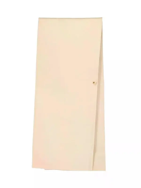 Almada Label Micha Doublé Button-fastening Scarf