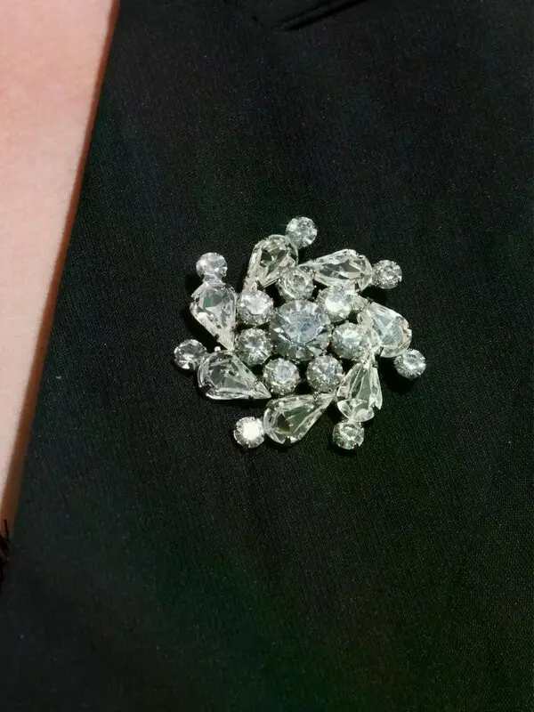JENNIFER BEHR Shereen Crystal-embellished Brooch