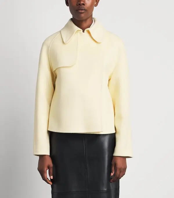 Fabiana Filippi Cashmere-wool Trench Jacket