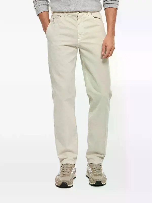 Brunello Cucinelli Straight-leg Five-pocket Trousers