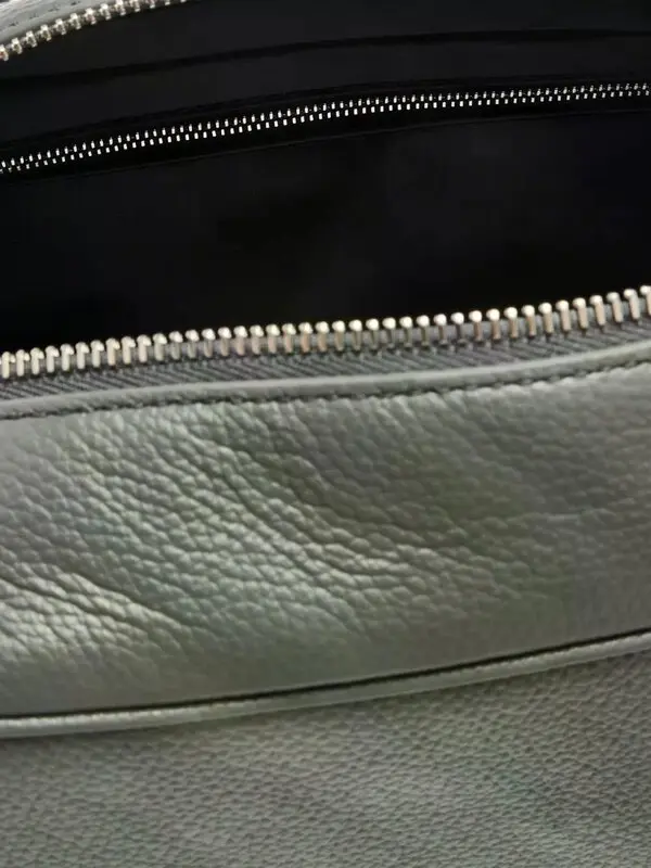 Mulberry Heritage Grained Leather Wash Bag