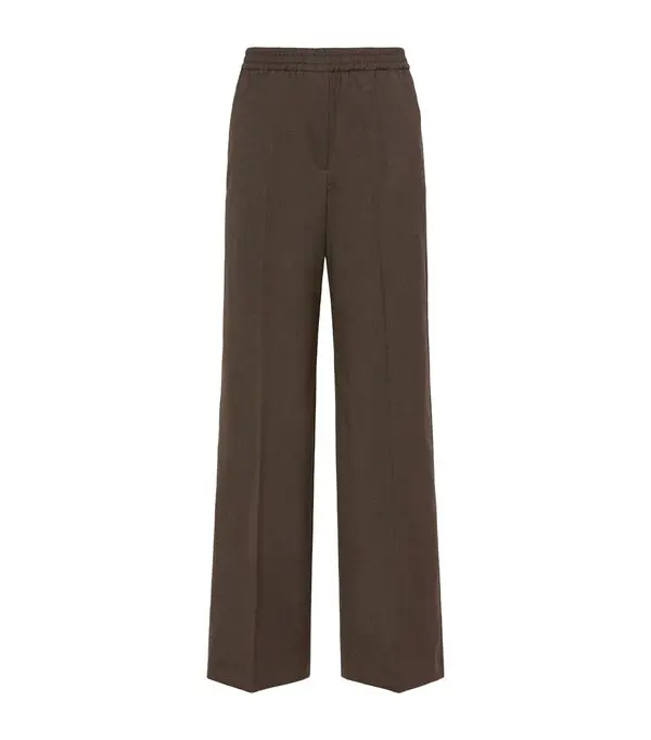 Max Mara Wool-blend Straight Trousers