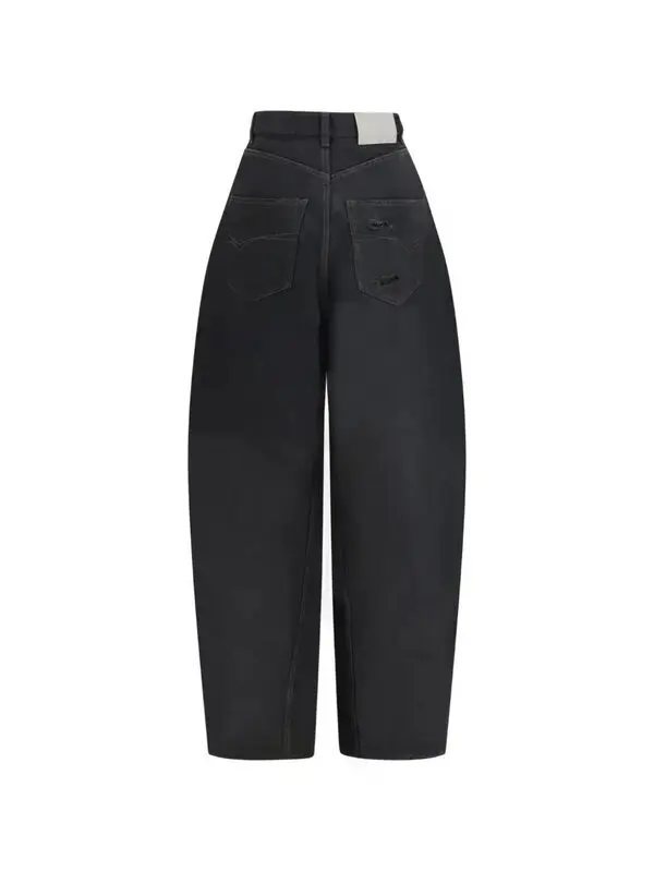 Balenciaga Twisted-seam Barrel-leg Jeans