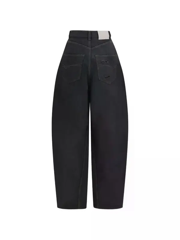 Balenciaga Twisted-seam Barrel-leg Jeans