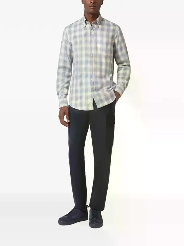 Paul & Shark Check-pattern Flannel Shirt