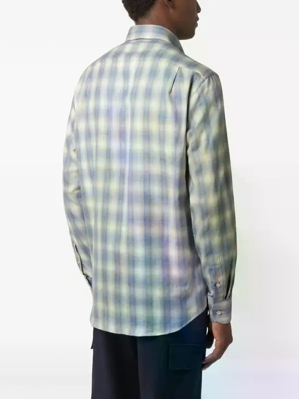 Paul & Shark Check-pattern Flannel Shirt