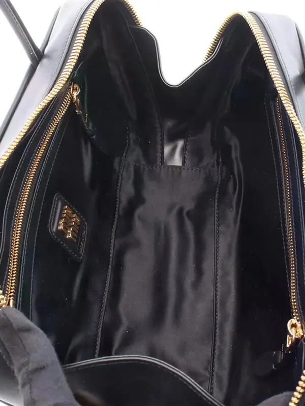 Miu Miu 2010-2026 Medium Leather Bow Shoulder Bag