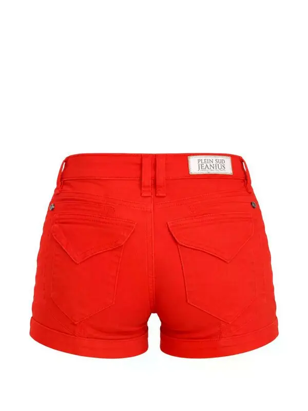 Plein Sud Five-pocket Denim Mini Shorts
