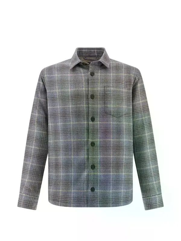 Paul & Shark Checked Wool Overshirt