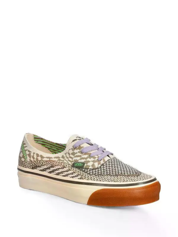 VANS Checkerboard-knit Low-top Sneakers