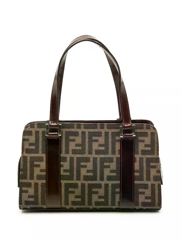 Fendi 2000-2010 Zucca Canvas Handbag