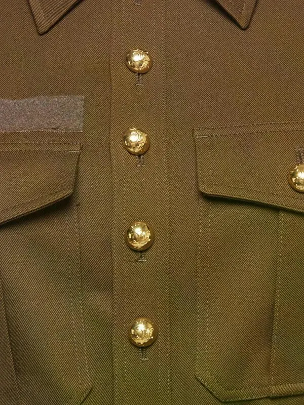 Celine Saharien Belted Military Jacket