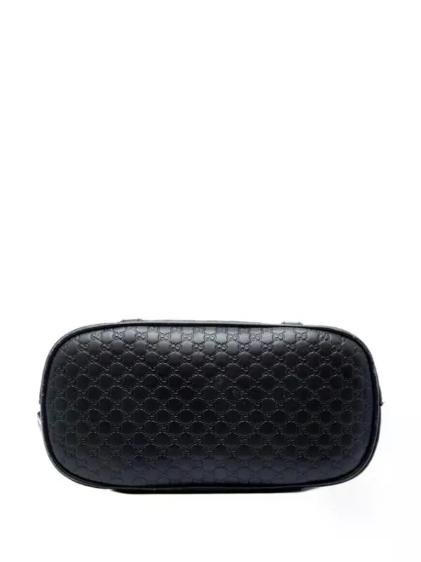 Gucci 2016-2026 Mini Microguccissima Dome Satchel - Black