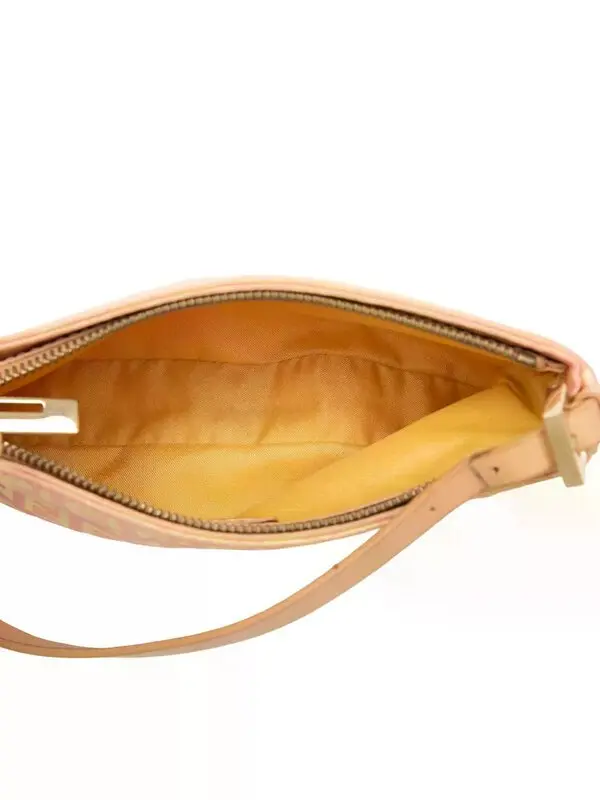 Fendi 2000-2010 Zucchino Canvas Pochette Shoulder Bag