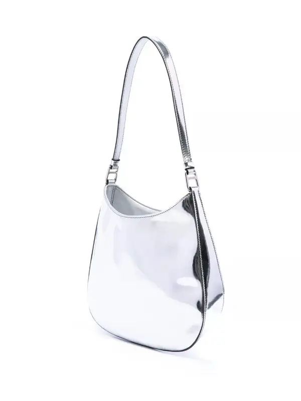 Prada 2000-2013 Brushed Leather Cleo Shoulder Bag