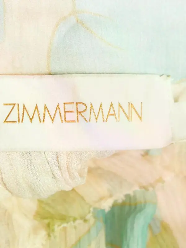 Zimmermann Floral-print Midi Dress